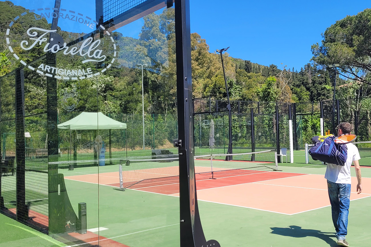 Fiorella Garden: padel, tennis, pickleball e minigolf all' Isola d’Elba